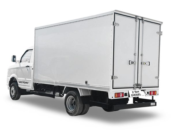 2 TON DIESEL SINGLE CAB CARGO BOX TRUCK - VICTORY SAUDI